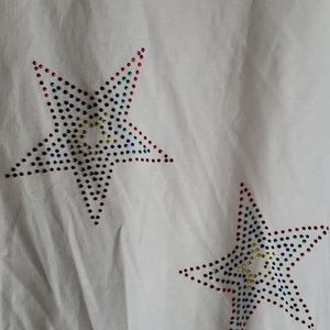 Zara | Tops | Zara Star Studded Tshirt | Poshmark